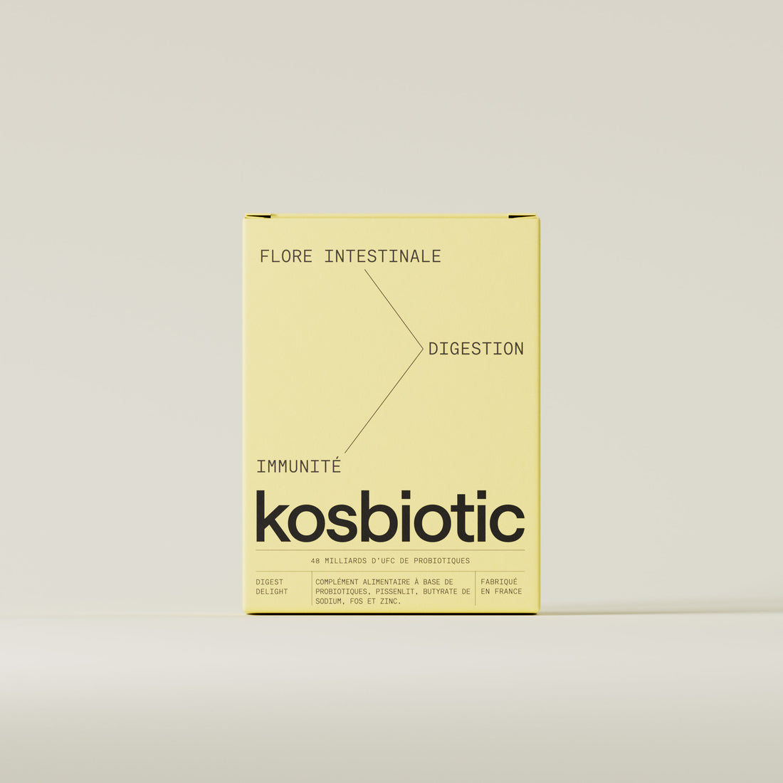 Probiotique flore intestinale Digest Delight de Kosbiotic®, formule ...